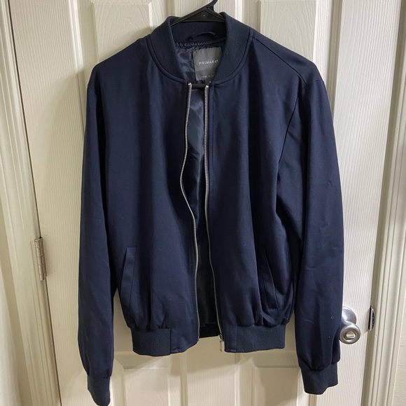 Primark | Jackets & Coats | Navy Blue Primark Bomber Jacket | Poshmark
